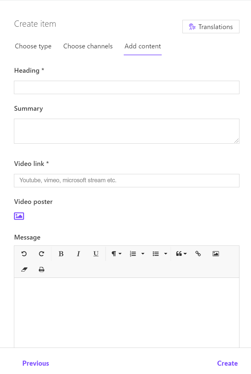 The Noticeboard module – Knowledge Base